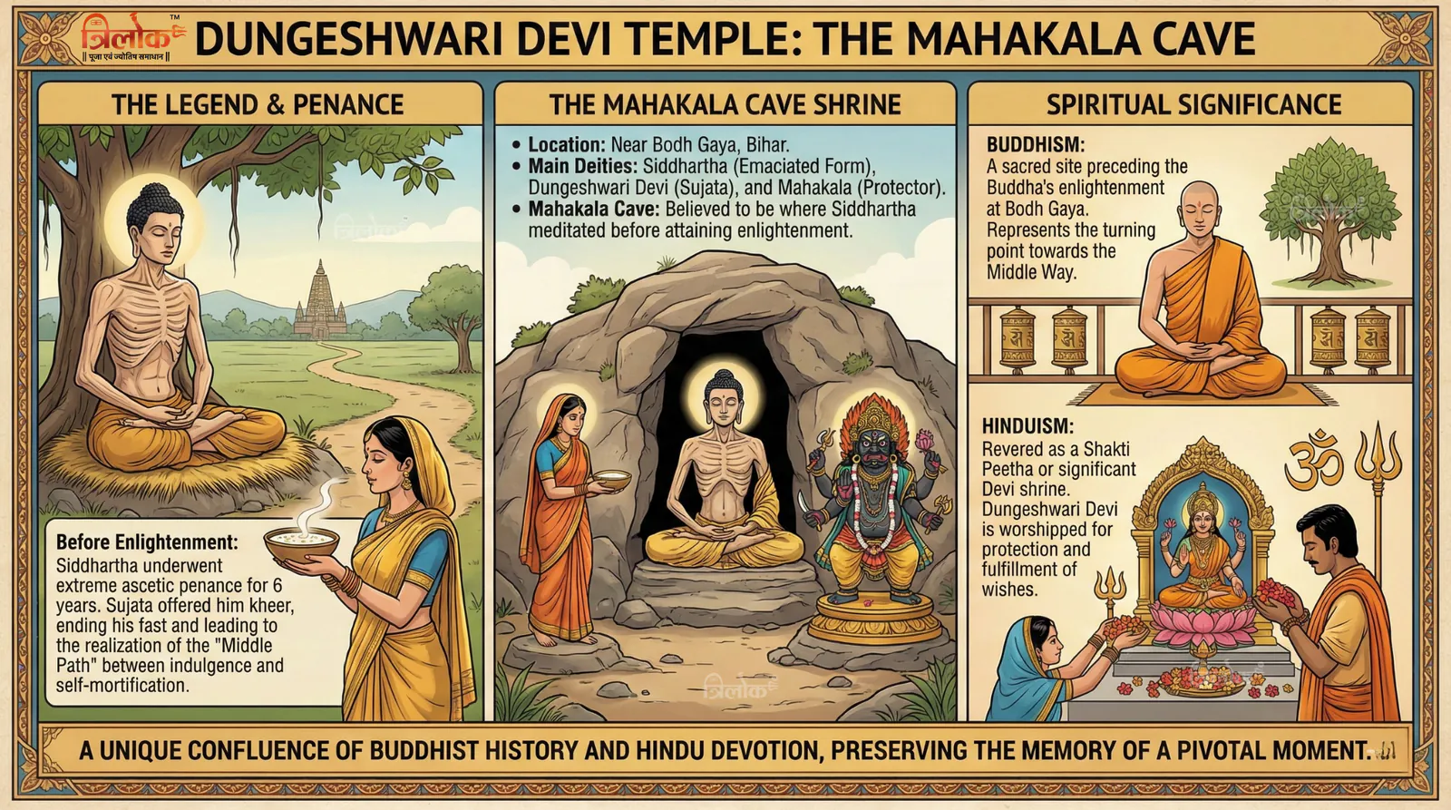 Dungeshwari Devi Temple: Mahakala Caves | Trilok App