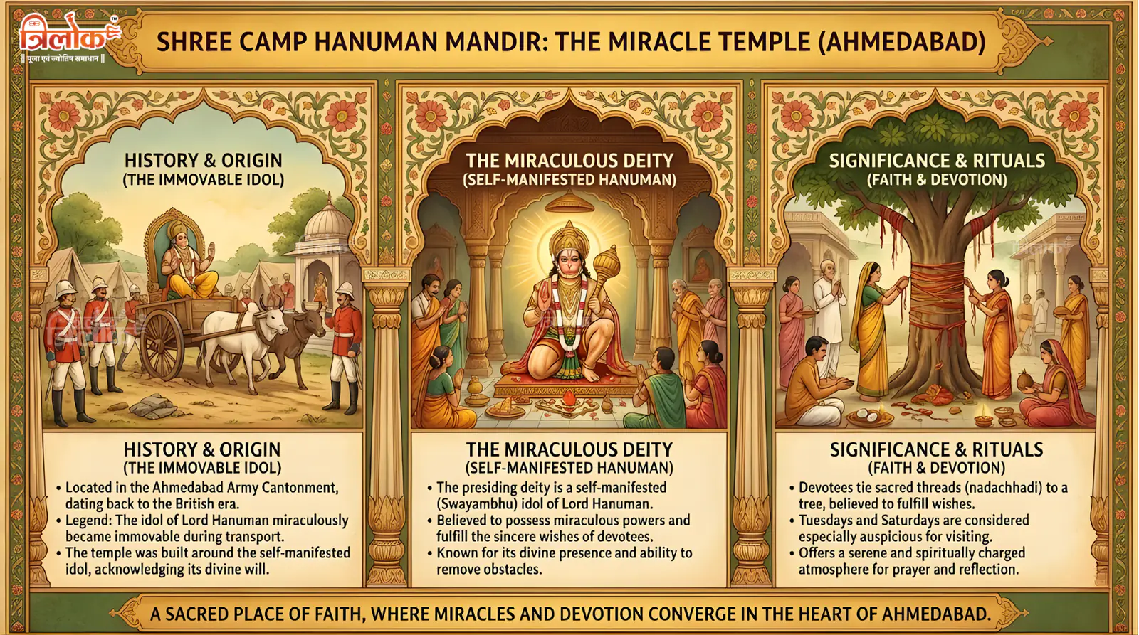 Camp Hanuman Mandir Ahmedabad: Cantonment Entry Rules | Trilok